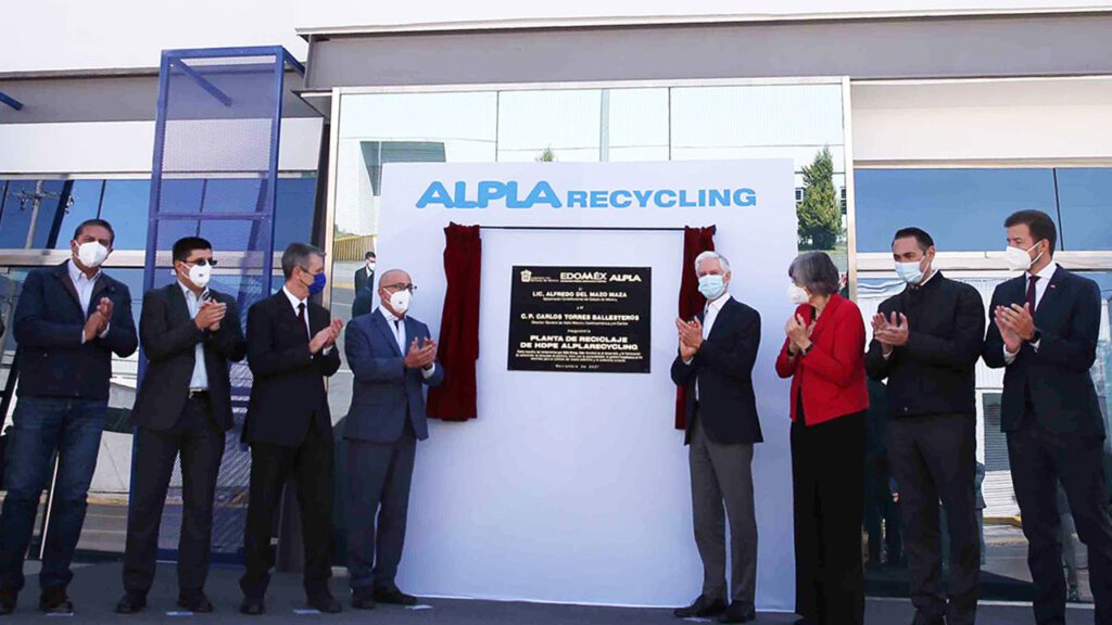 ALPLA inaugura planta en México para reciclar HDPE | Ambiente Plástico